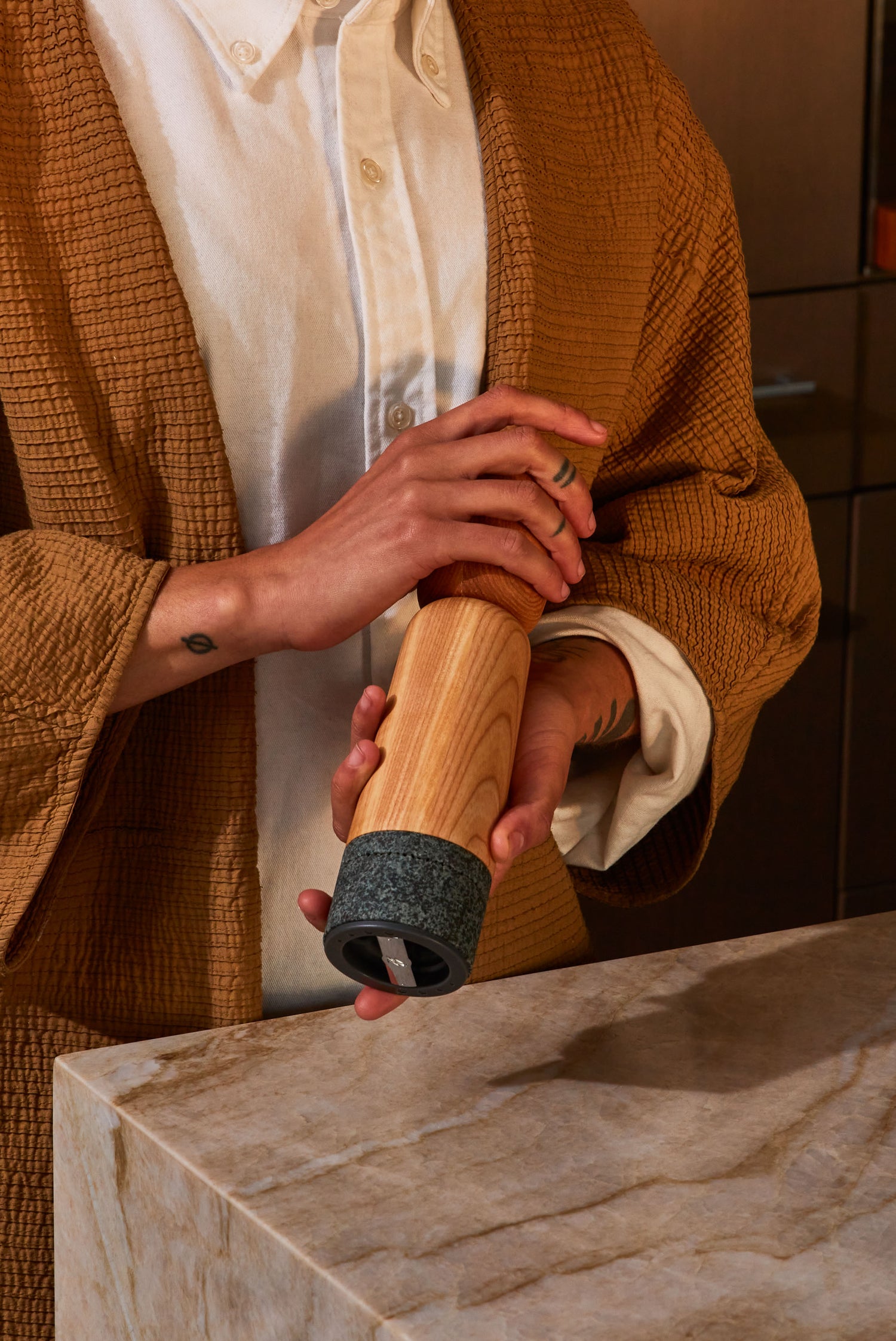 Holcomb | Stone Pepper Mill