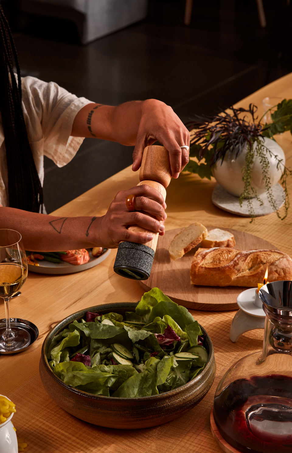 Holcomb | Stone Pepper Mill